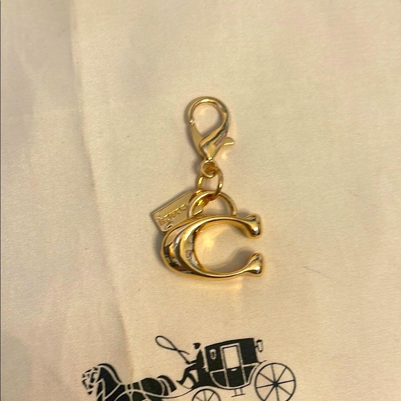 Coach | Accessories | Coach Signature C Charm Keychain | Poshmark